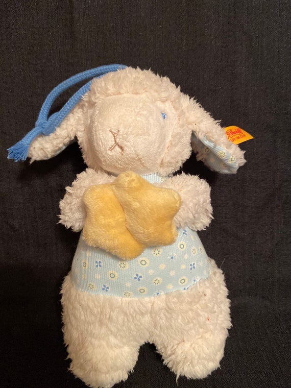 Vintage Steiff Plush Lamb Musical Baby Toy Soft and Clean FREE - Etsy