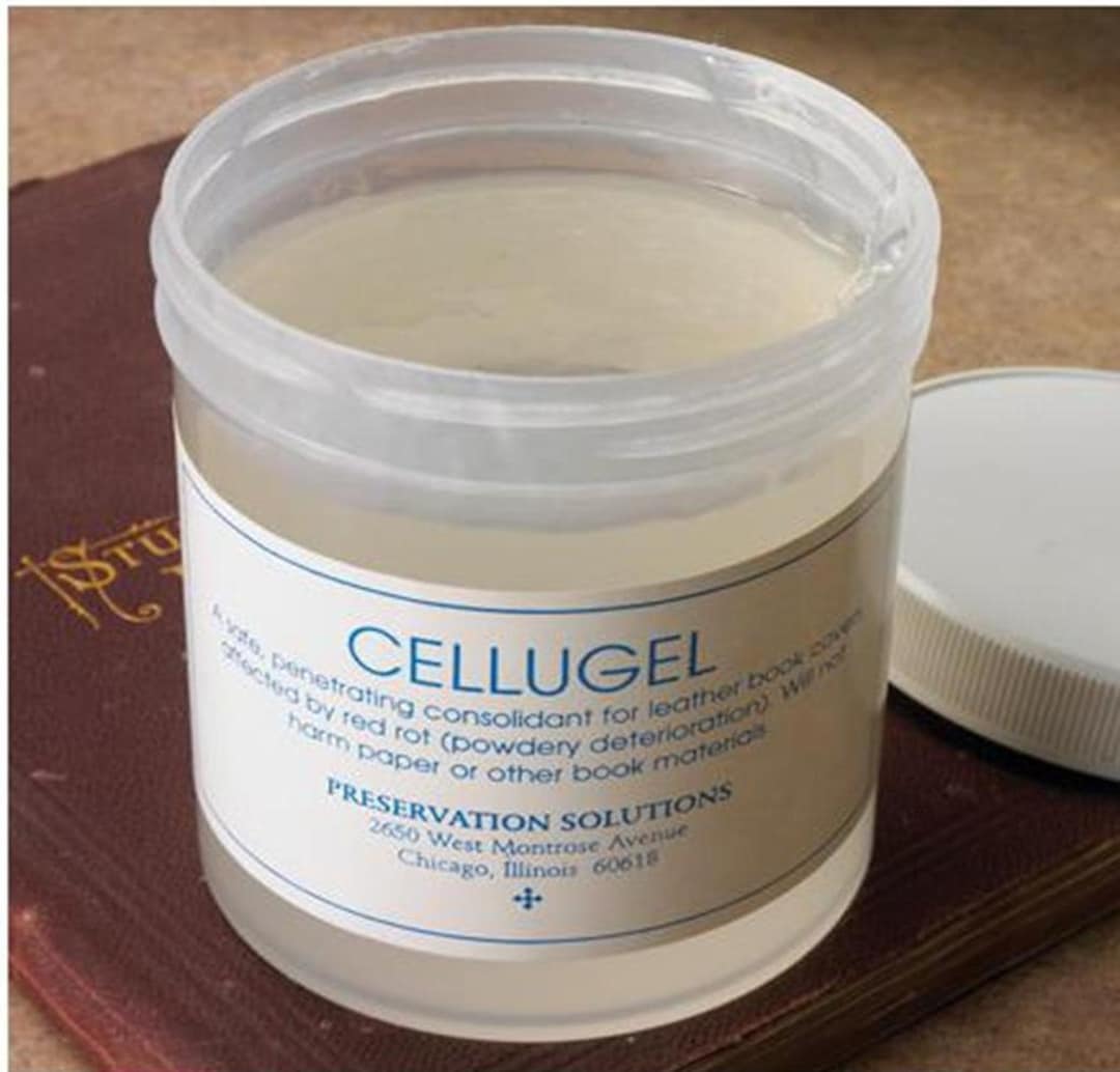 Cellugel Archival Leather & Book Preservation Gel for Dry, Powdery ...