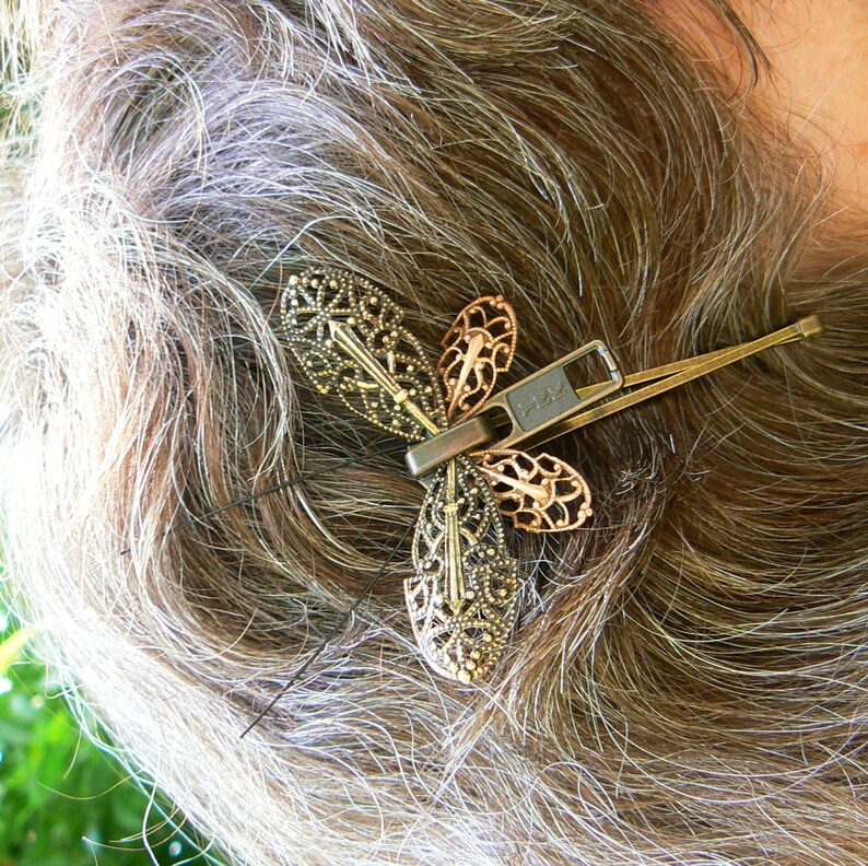 Steampunk Butterfly Zipper Hair Clip Wedding Hair Pin - Etsy