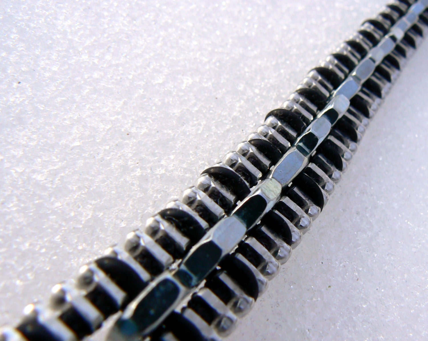 Industrial Hex Nut Zipper Bracelet - Etsy