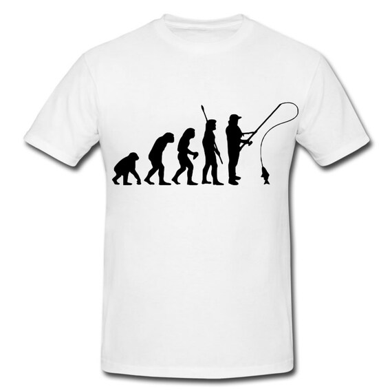 Evolution of Fishing Svg - Etsy