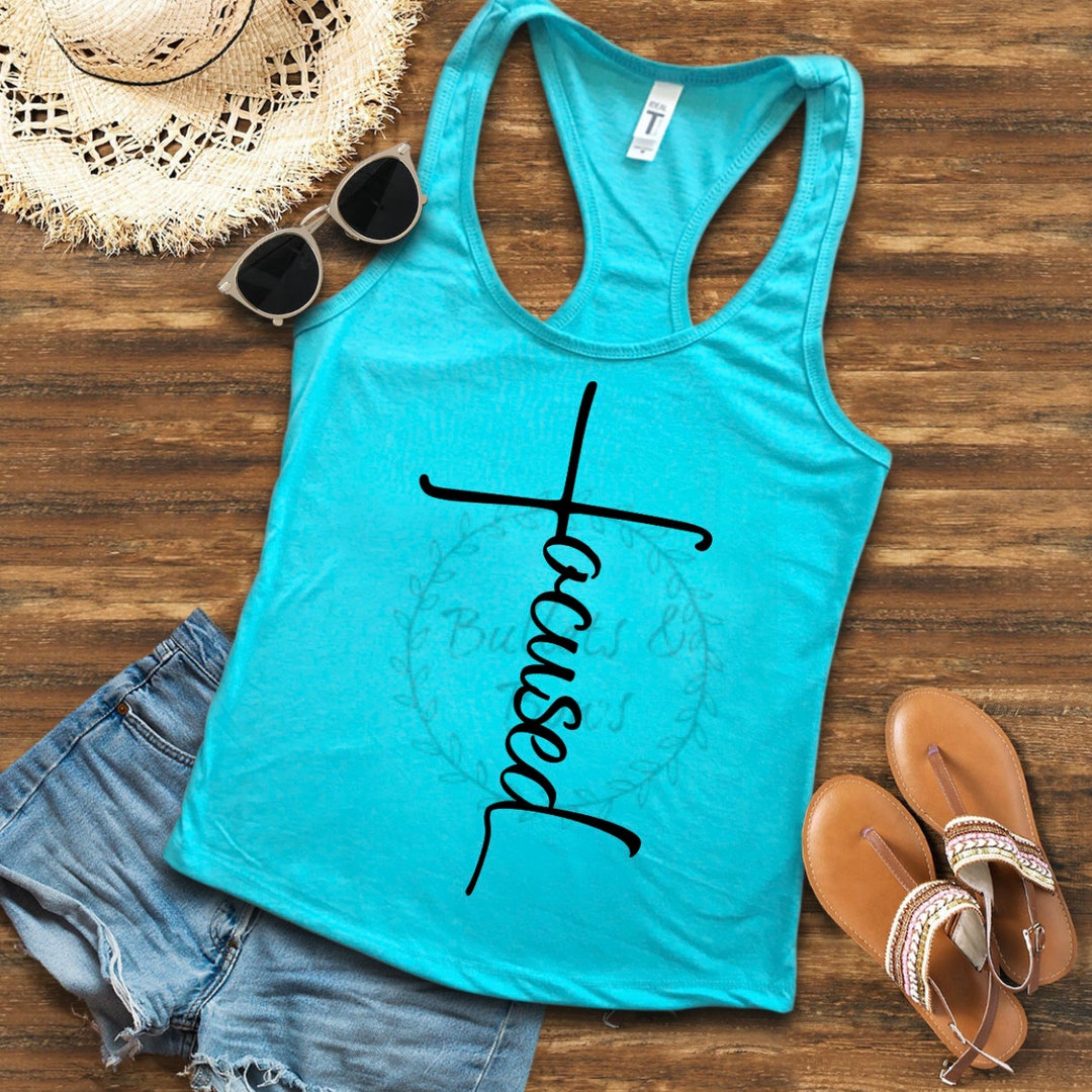 Focused Cross Svg - Etsy