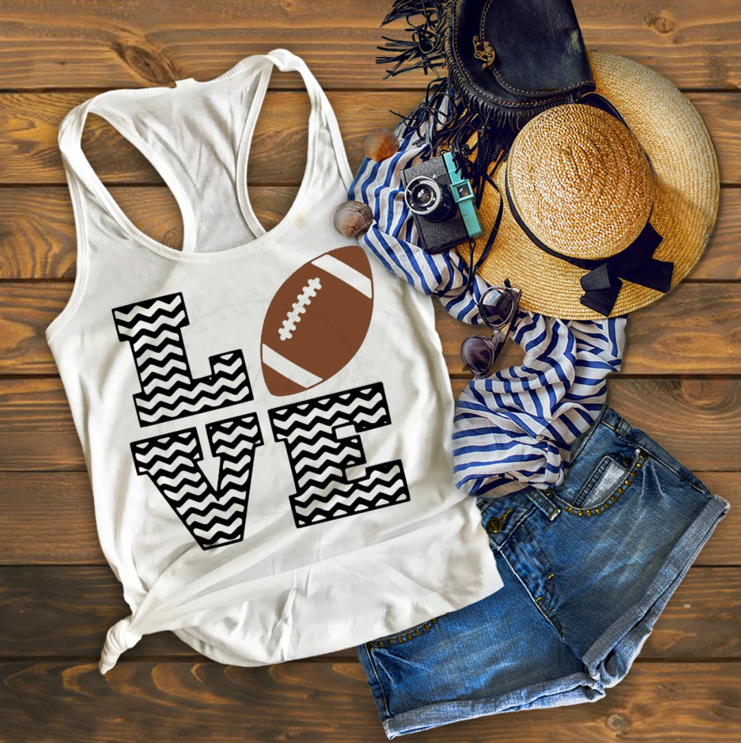 Football Love Svg - Etsy
