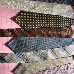 Quilted Necktie Pillow Pattern - Etsy