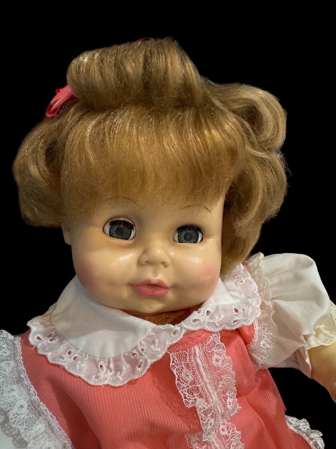 1970s Vintage Horsman Sweetest Baby Doll 21"rooted Hair W/sleepy Eyes W ...