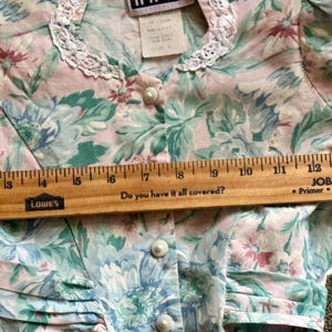 Gorgeous 80's Disorderly Kids Girl Muted Spring Floral W/padded ...