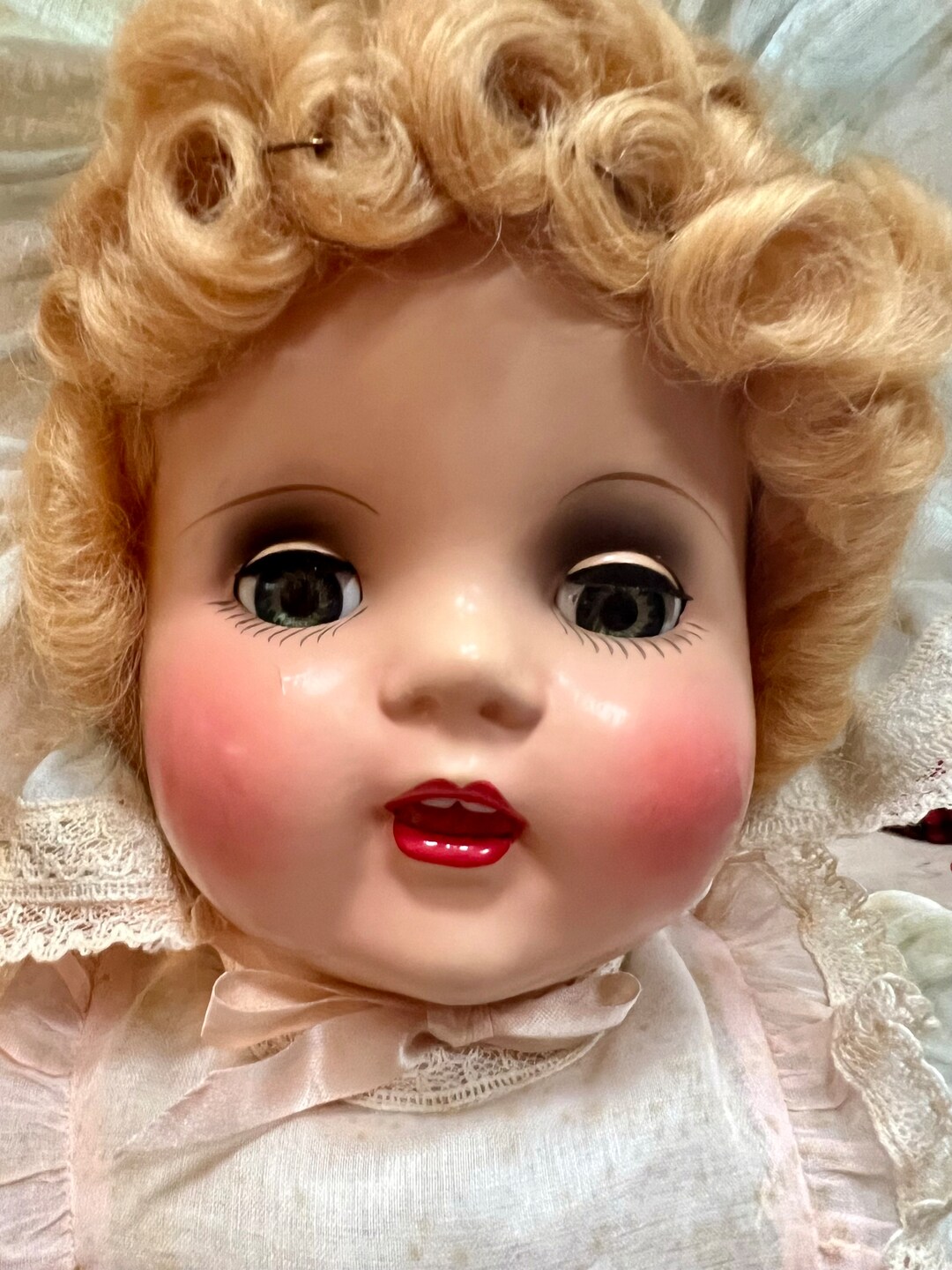 1940 Extremely Rare! C.D.C Magic Skin Mama Doll Amazing Condition ...