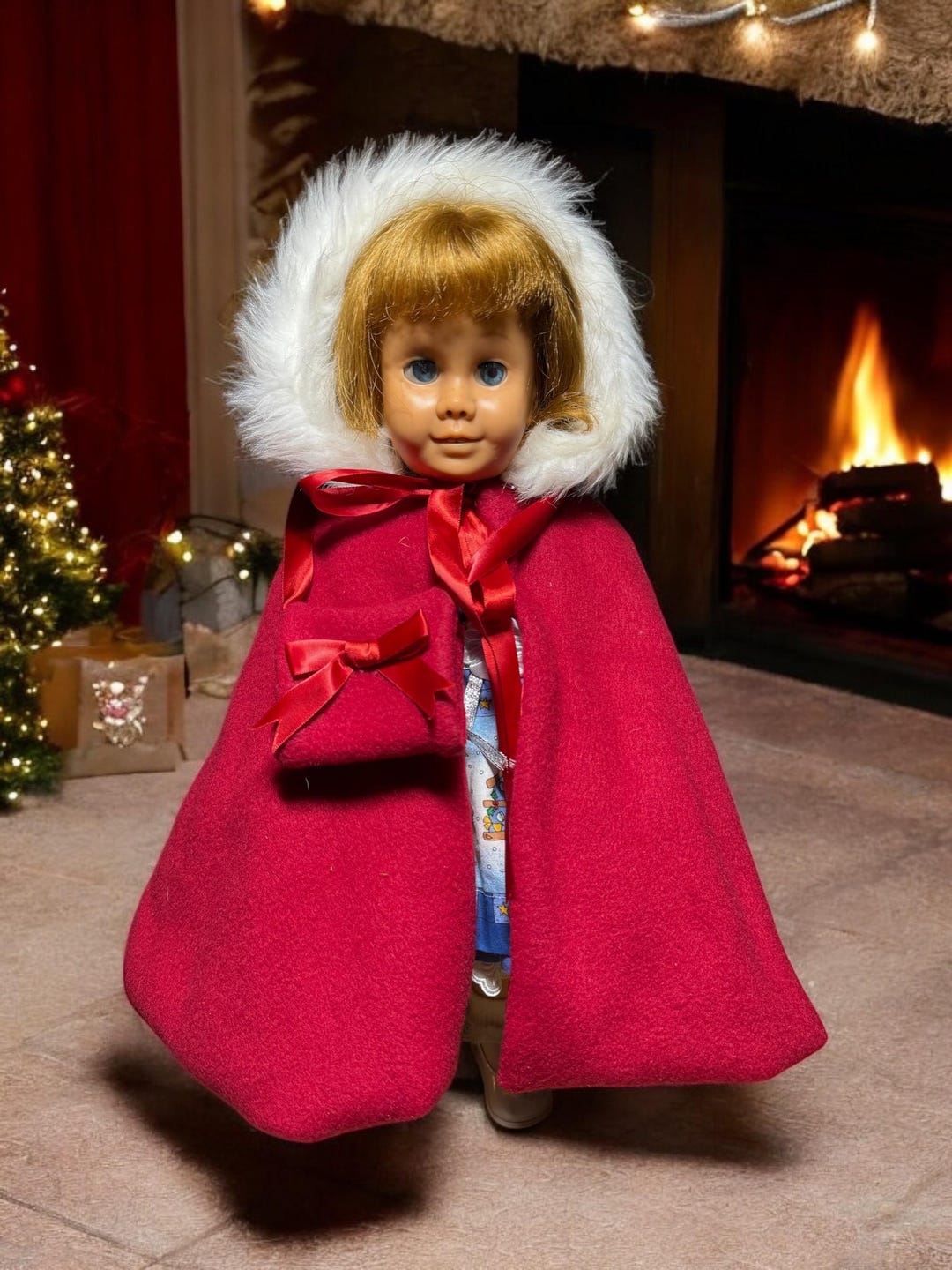1960's Christmas Chatty Cathy Doll 20 - Etsy