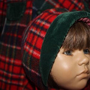 VTG 1960 Fieldstone Classic Winter Wool Plaid 3 Piece Riding Set ...