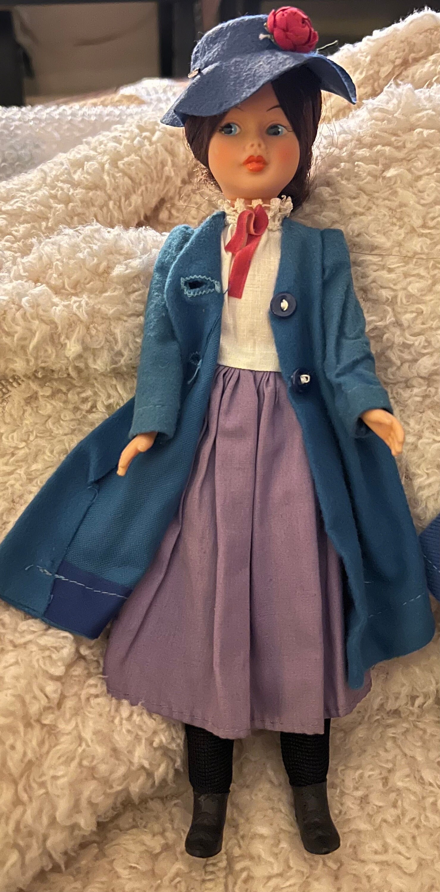1960s Horsman Mary Poppins W/o Brolly and Umberella. Flexible Arms. All ...