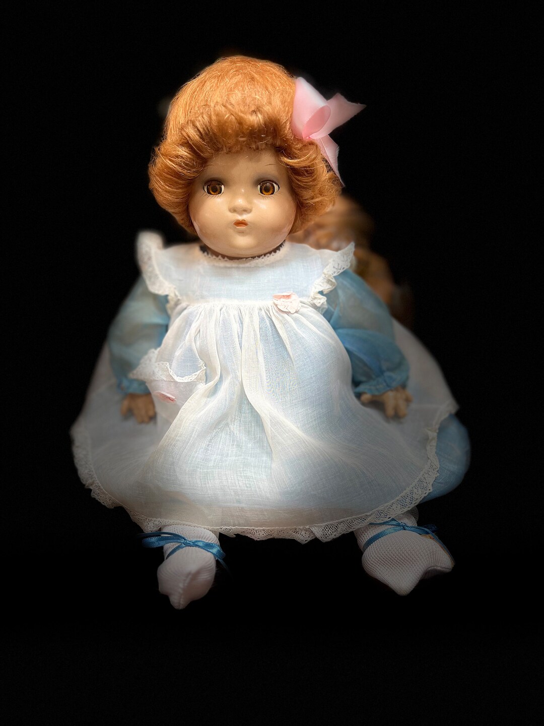 1940's Madame Alexander 17composition & Cloth Mcguffey Rare Brown Eyes ...