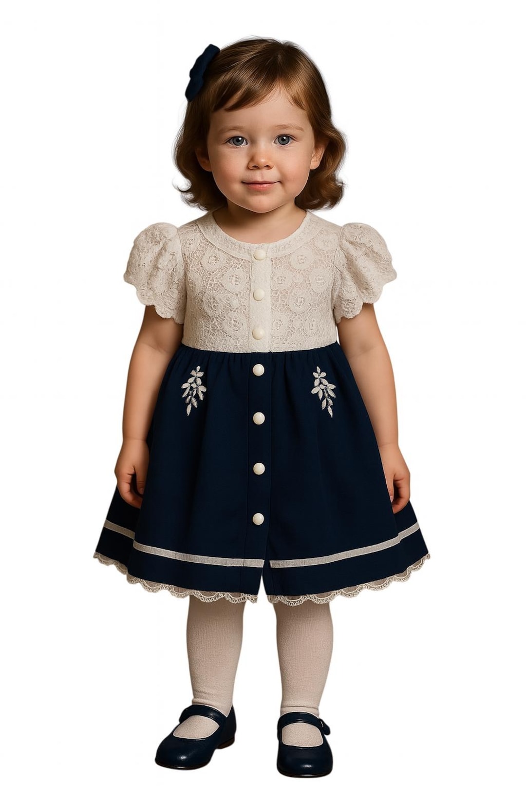VTG 80s Victorian Modern Sailor With White Lace Bodice and Sailor ...