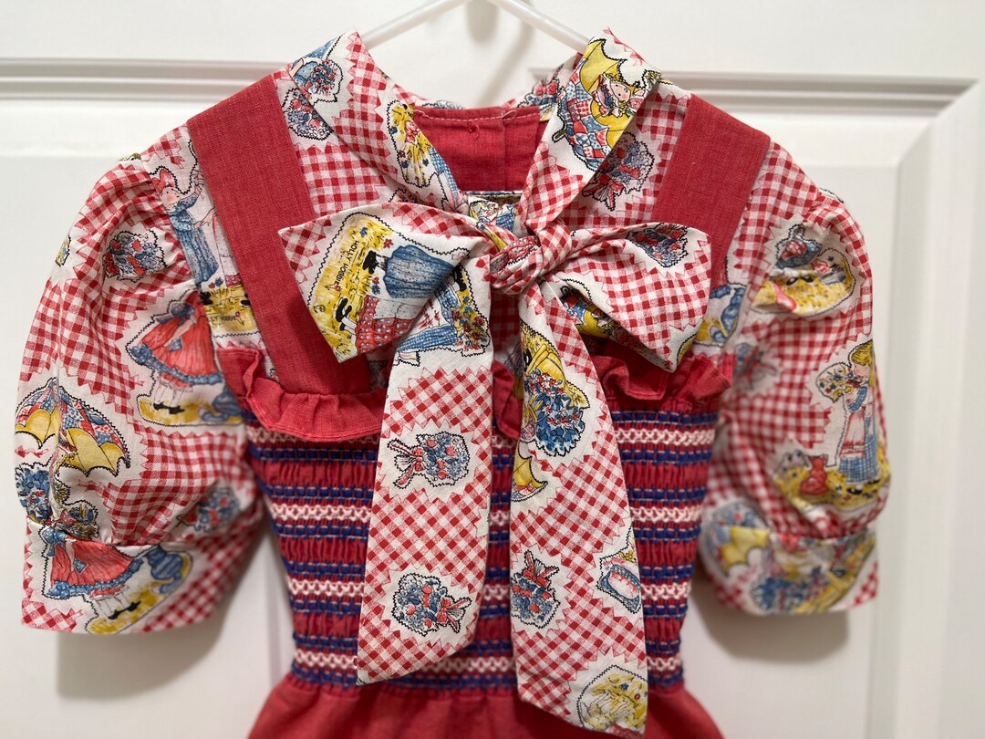 Blast From the Past 1980s VTG Whimsical Holly Hobbie Dress With ...