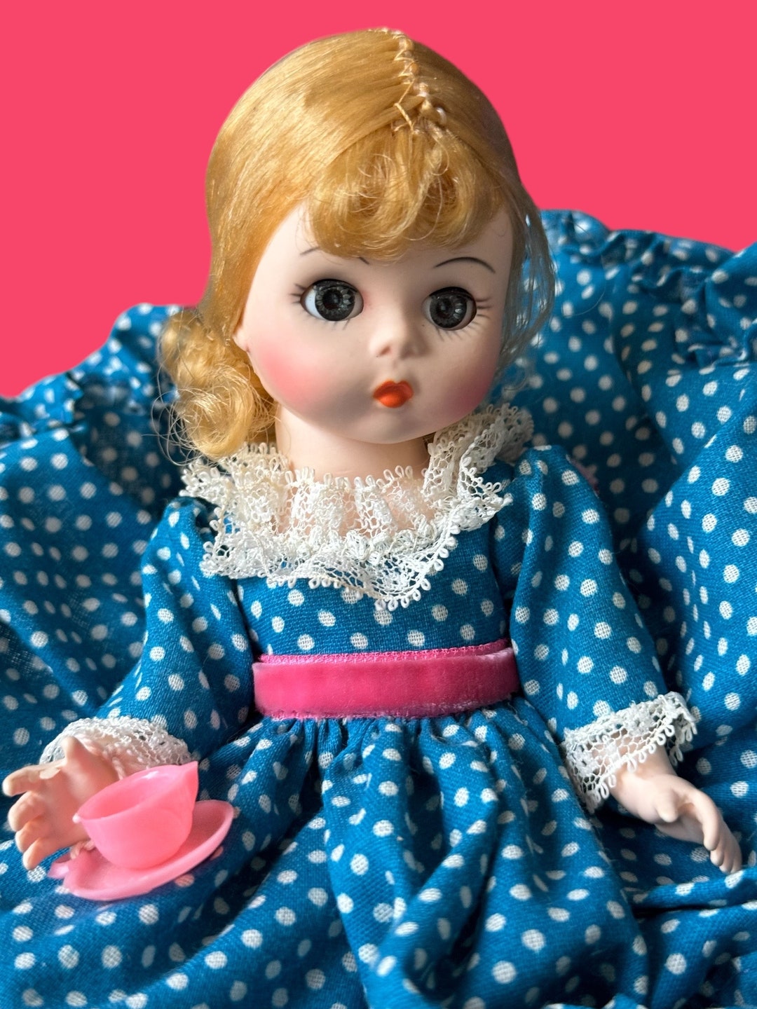 Vintage Madame Alexander Storyland Miss Muffet All Original in Box 8 ...