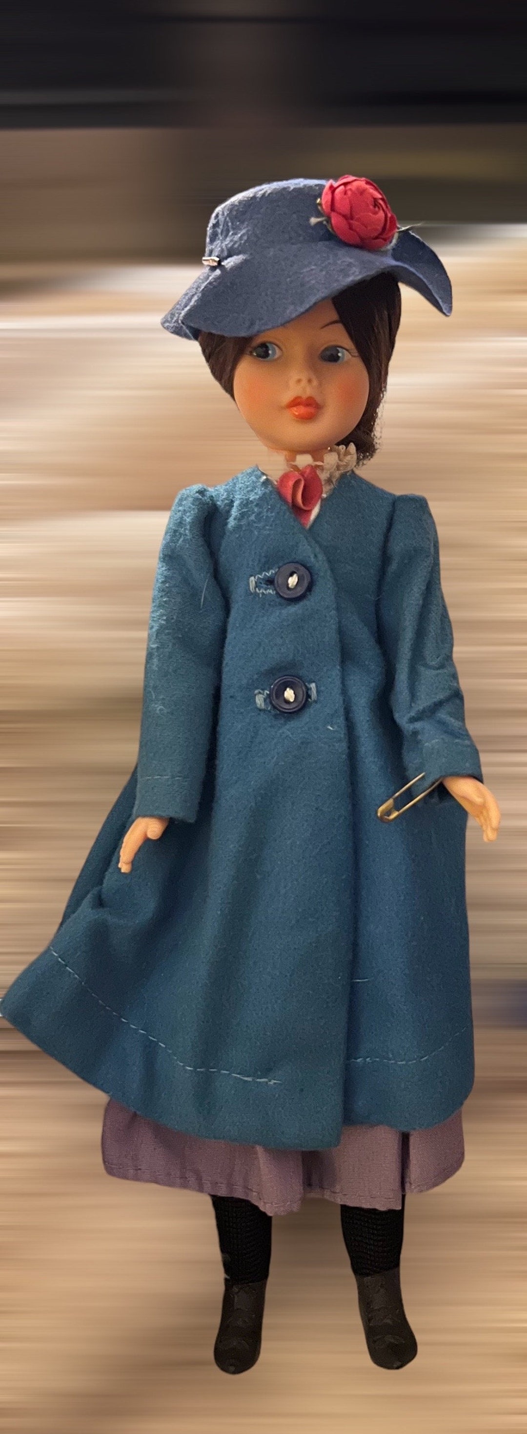 1960s Horsman Mary Poppins W/o Brolly and Umberella. Flexible Arms. All ...