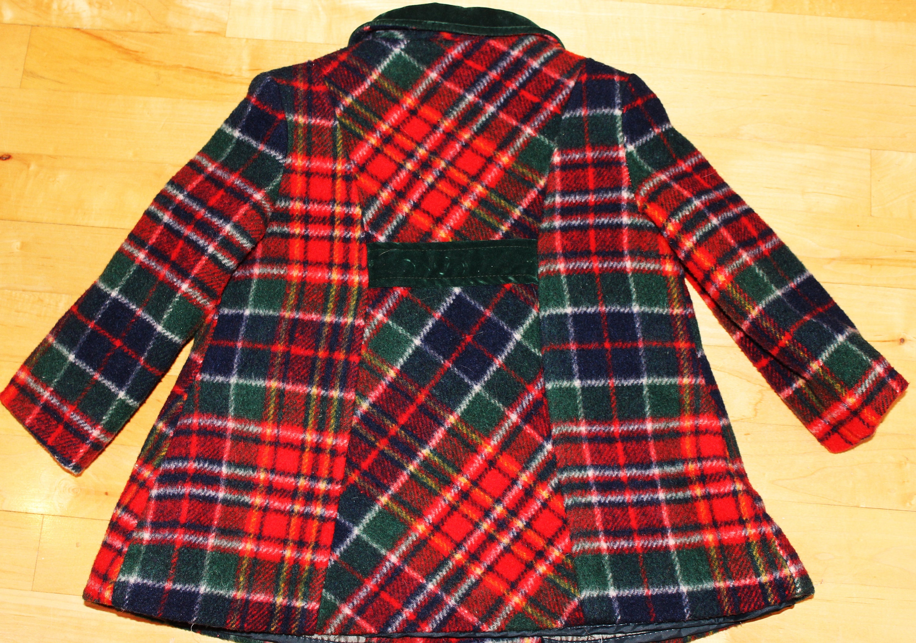 VTG 1960 Fieldstone Classic Winter Wool Plaid 3 Piece Riding Set ...