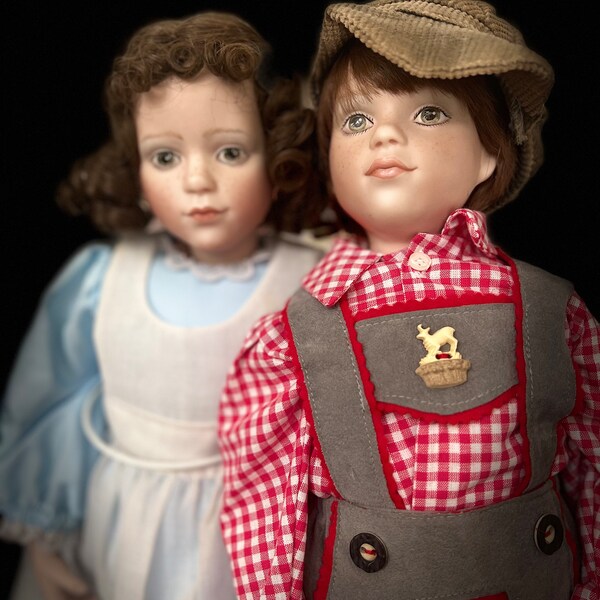 Brother and Sister Doll - Etsy