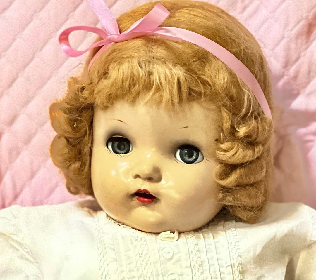 1950s Beautiful Mama Doll W/bear 23" - Etsy