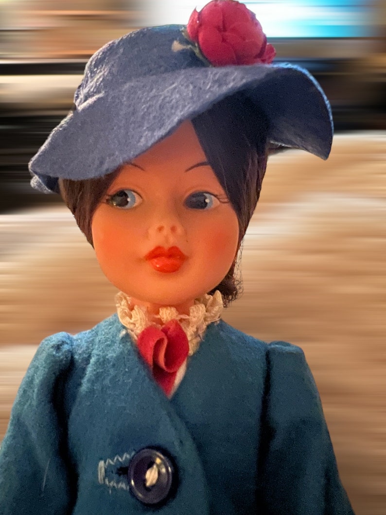 1960s Horsman Mary Poppins W/o Brolly and Umberella. Flexible Arms. All ...