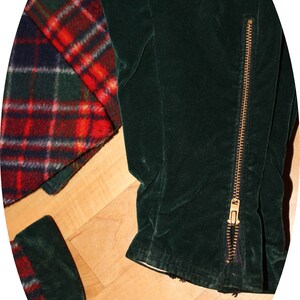VTG 1960 Fieldstone Classic Winter Wool Plaid 3 Piece Riding Set ...