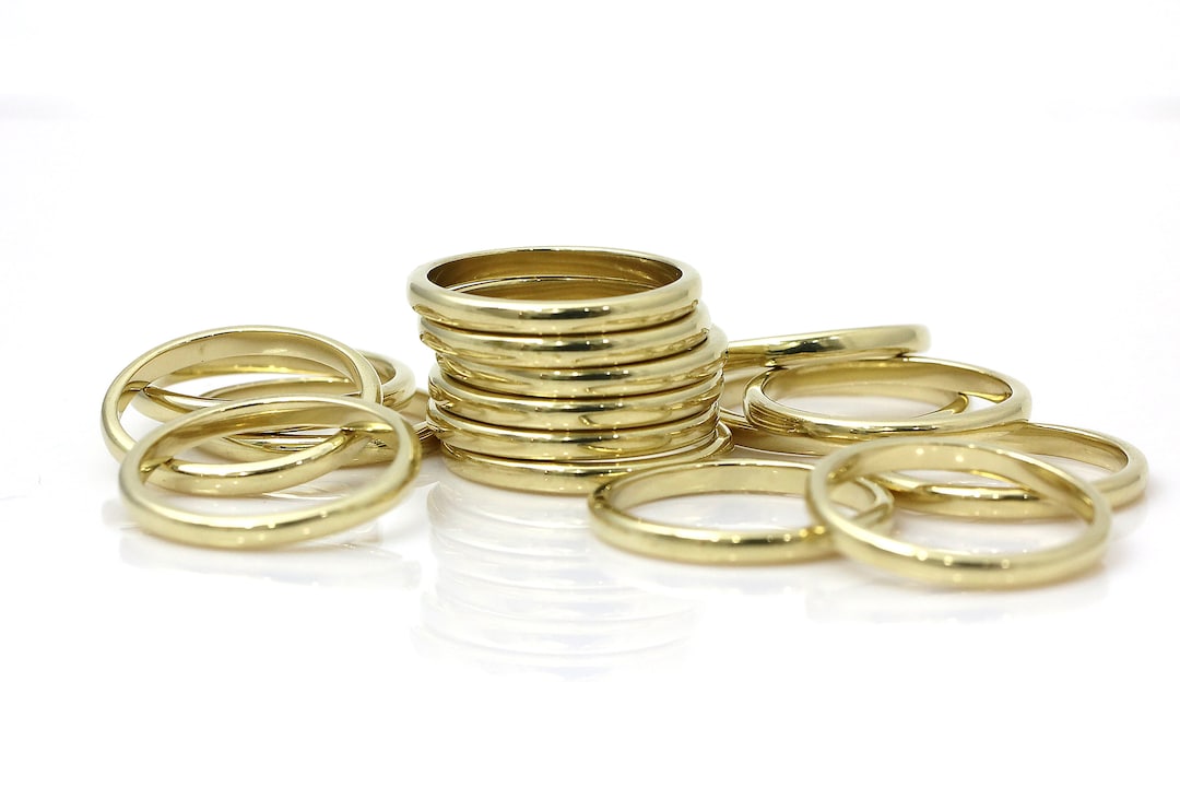 Plain Stackable Rings · Engraved Rings · Stacking Rings · Stack Rings ...