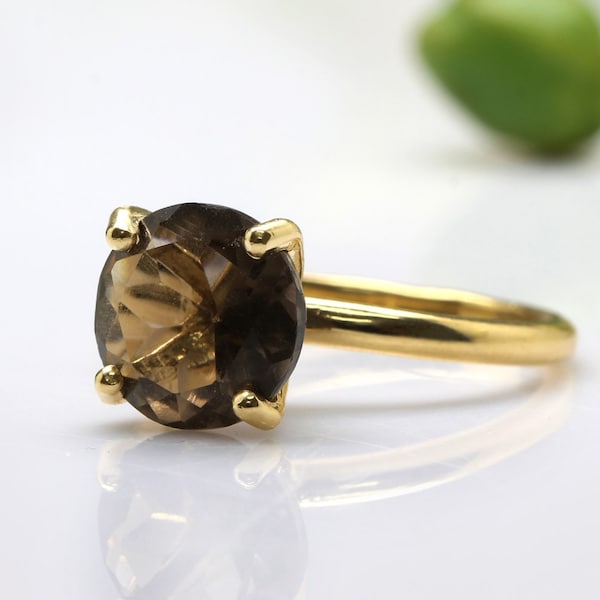 Brown Stone Ring - Etsy