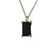 Stunning Rectangle Black Onyx Necklace · Simple Crystal Pendant ...
