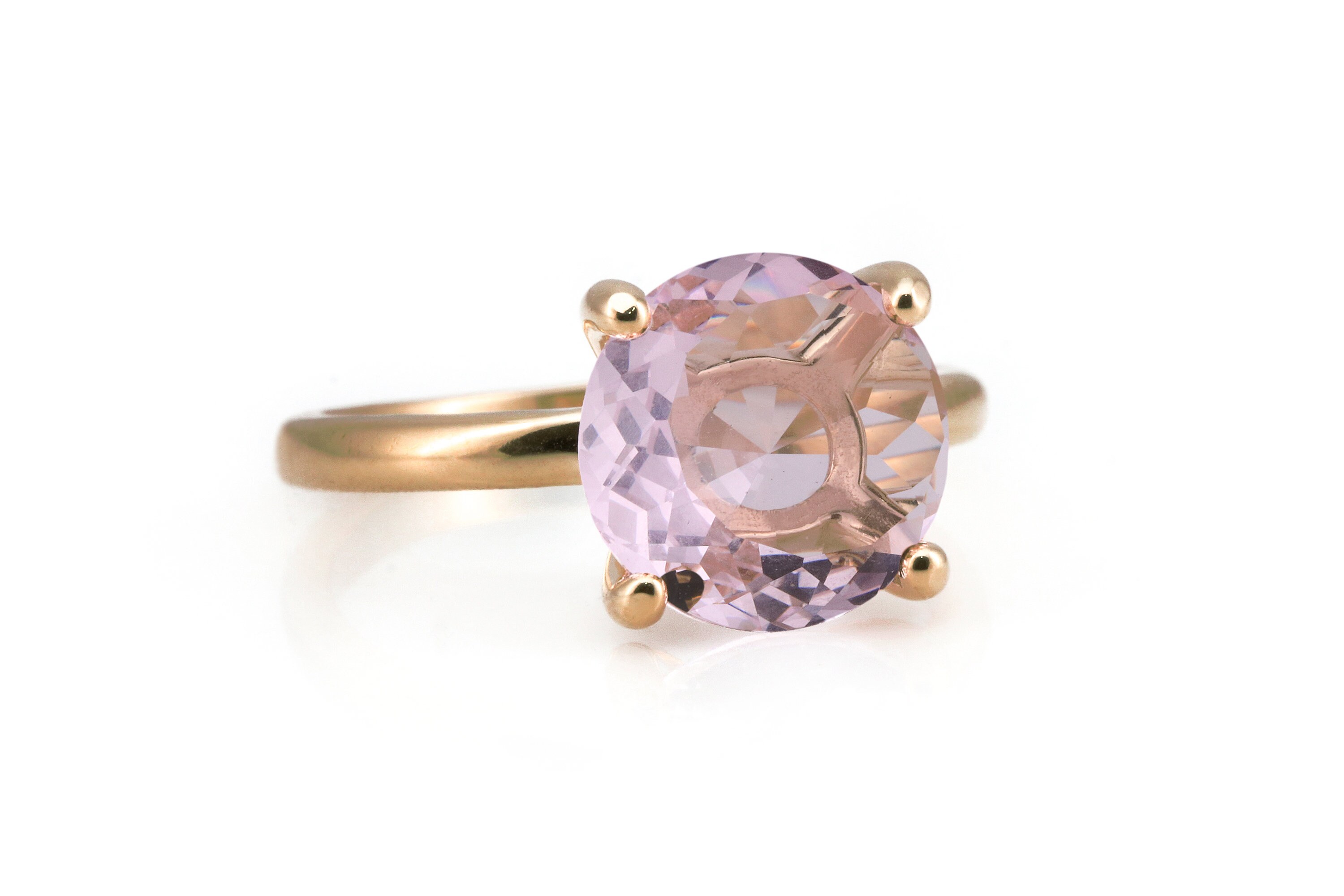 Love Ring Rose Quartz Ring Pink Quartz Ring Pink Ring | Etsy