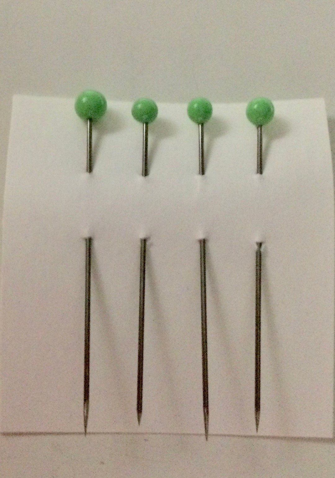 Mint Green Glass Topped Veil Pins With Steel Shanks - Etsy