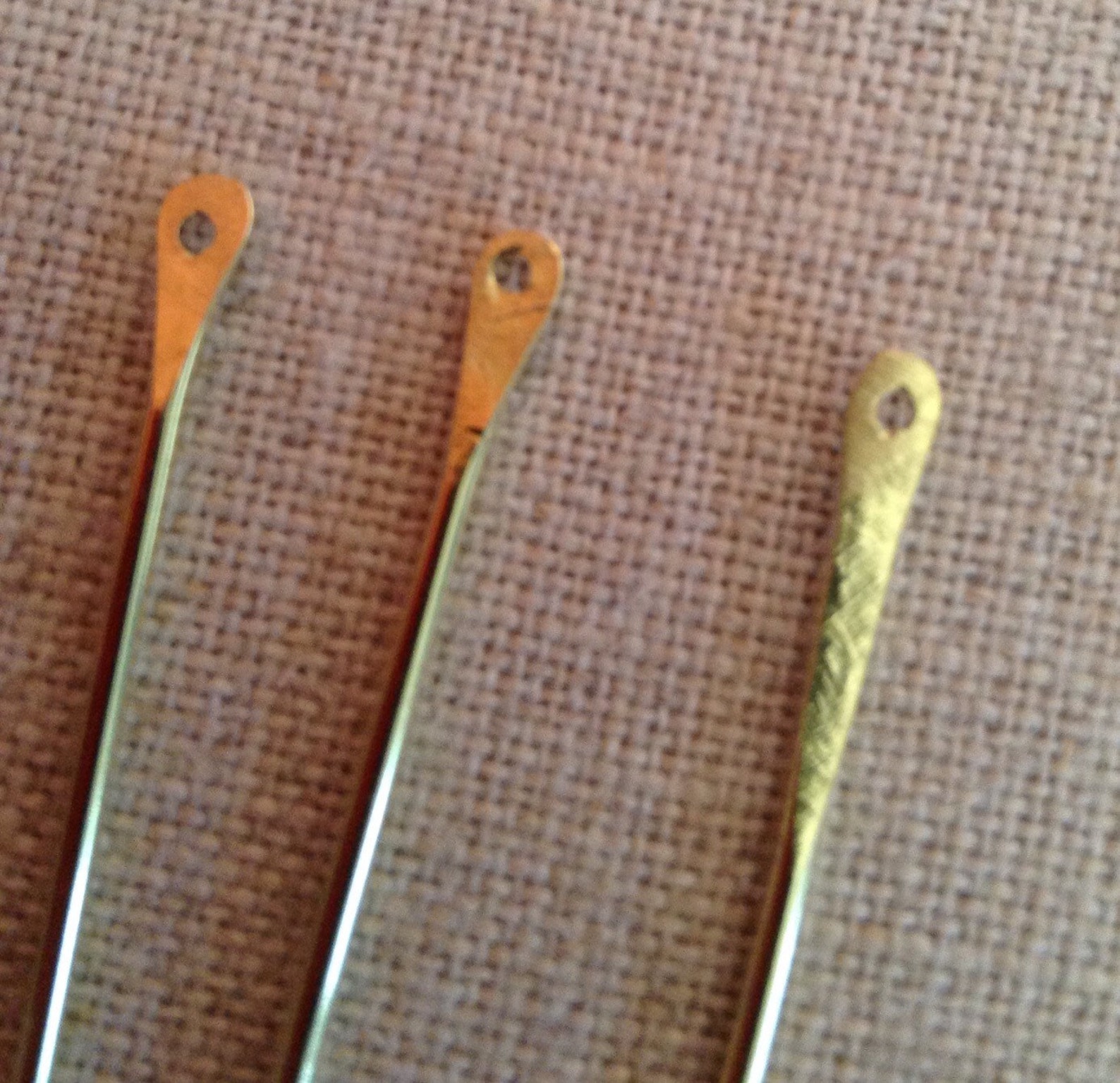 Hand Forged Copper Alloy Needle - Etsy