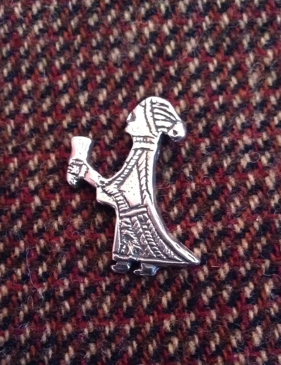 The Silver Horn Bearer Valkyrie From Sweden | Etsy