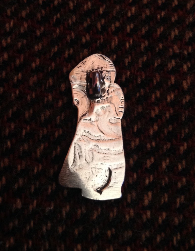 Silver Valkyrie With Scarf From Sweden - Etsy