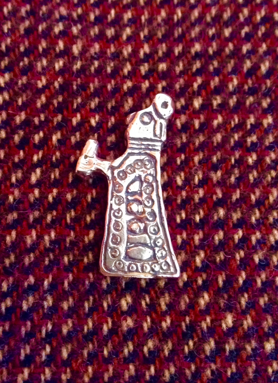 Reproduction Bronze Valkyrie Pendant With Cup From Sweden - Etsy