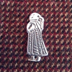 Silver Valkyrie With Scarf From Sweden - Etsy