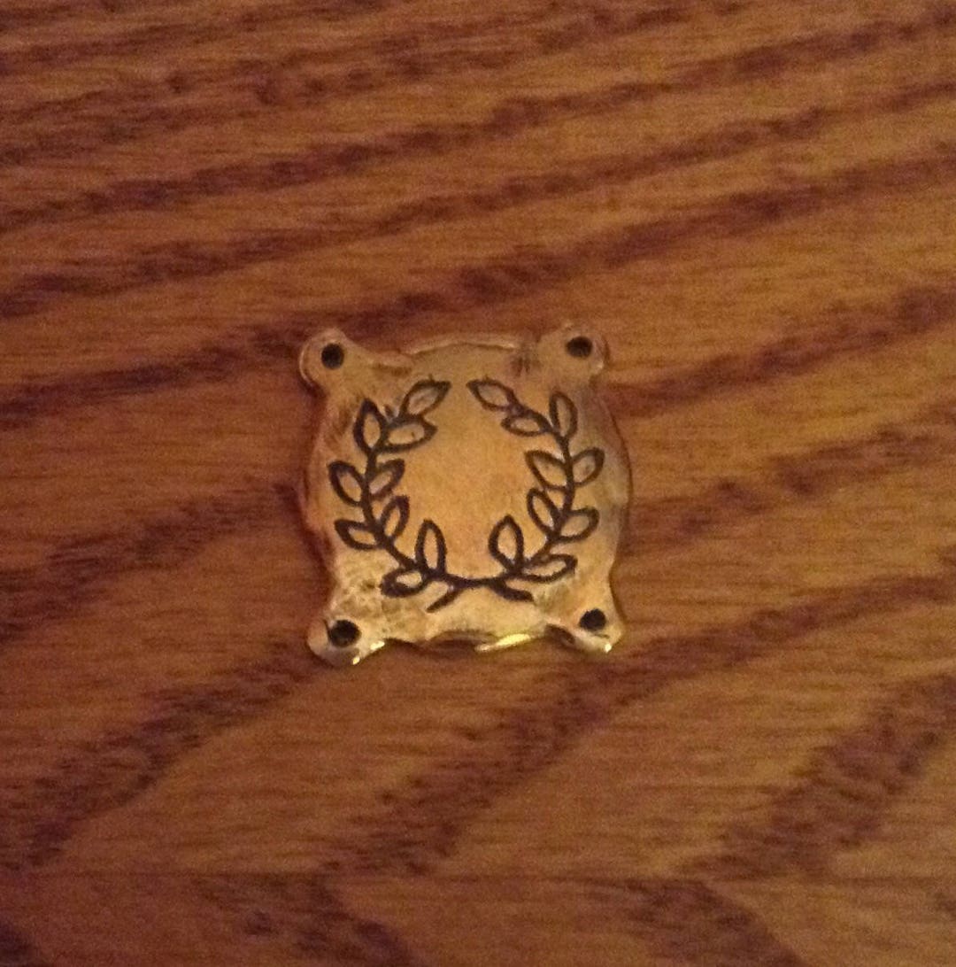 Bronze Laurel Badge - Etsy
