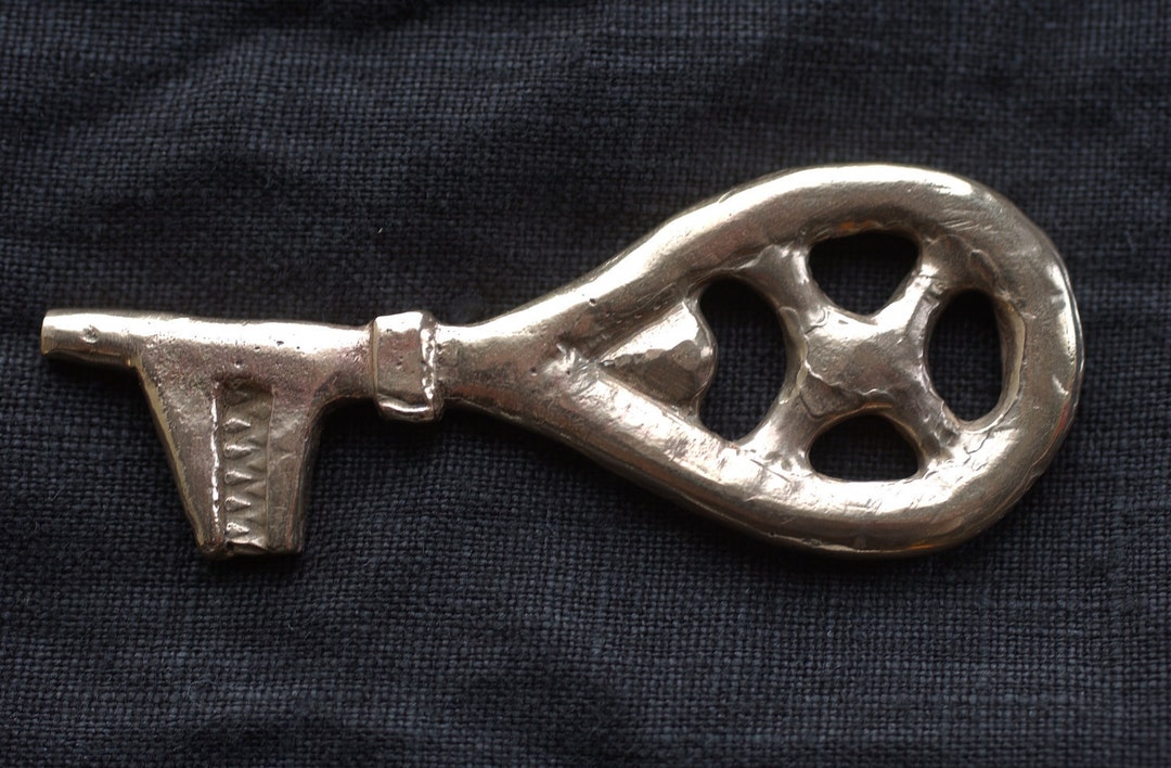 Bronze Rounded End Key - Etsy