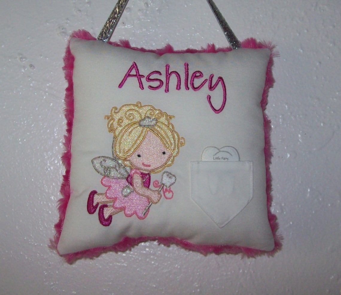 Tooth Fairy Pillow Custom and Made to Order: Personalized - Etsy