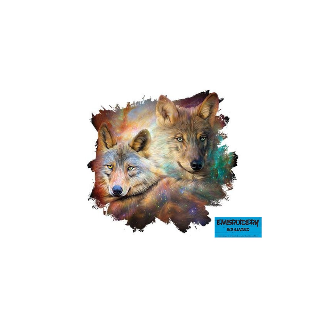 Spirits Wolf T-shirt, Realistic Wolf T-shirt, Wolf Shirt, Awesome Wolf ...
