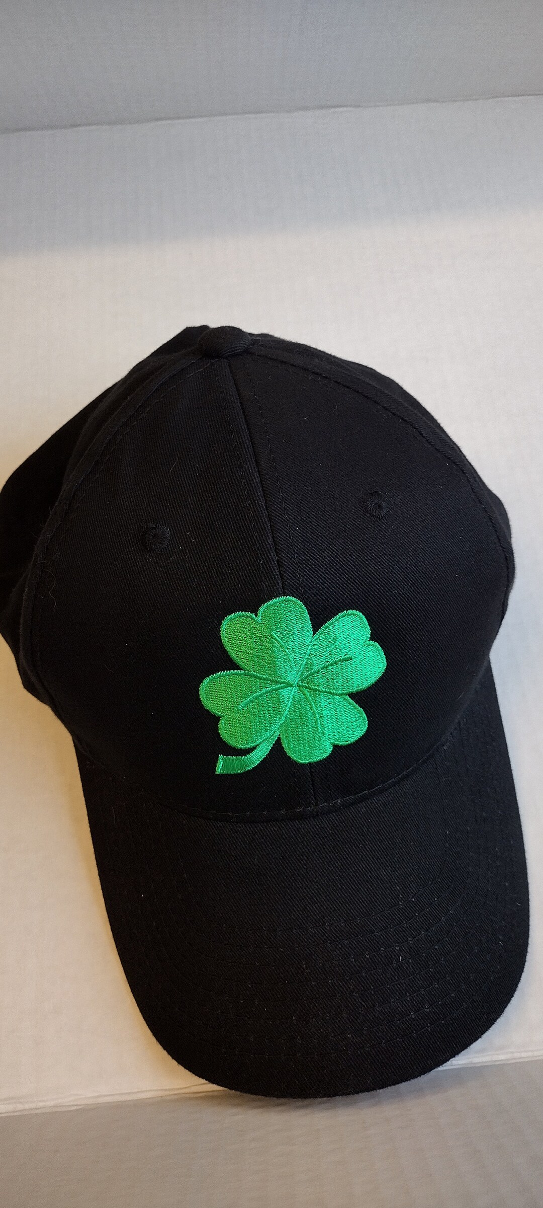 Lucky Machine Embroidered Shamrock Cap, 4 Leaf Clover Cap - Etsy