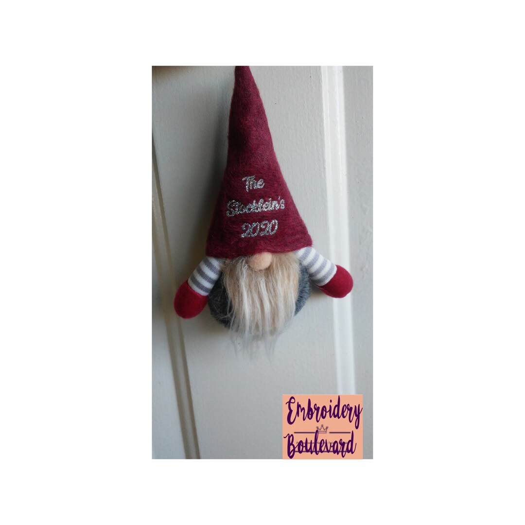 Personalized Hanging Gnome - Etsy