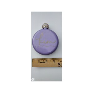 Personalized Bling Flask, Engraved Ladies Flask, Monogrammed Bridesmaid ...