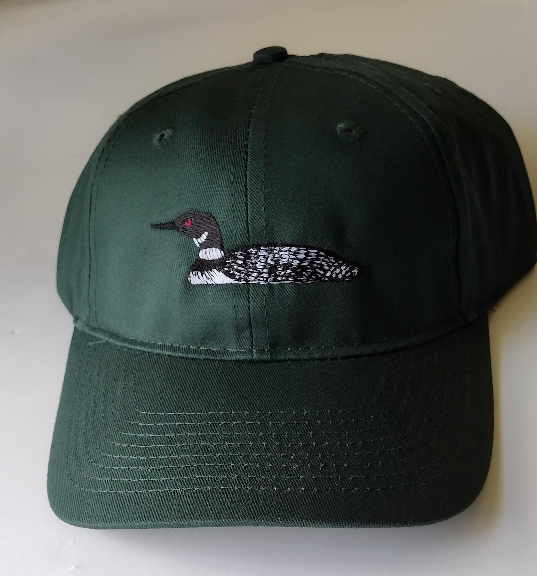 Limited Special Embroidered Loon Cap, Loon Baseball Cap - Etsy