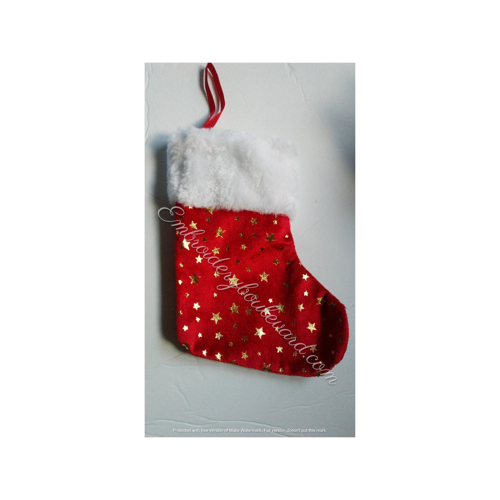 Personalized Mini Gift Card Stocking Mini Stocking Red or | Etsy