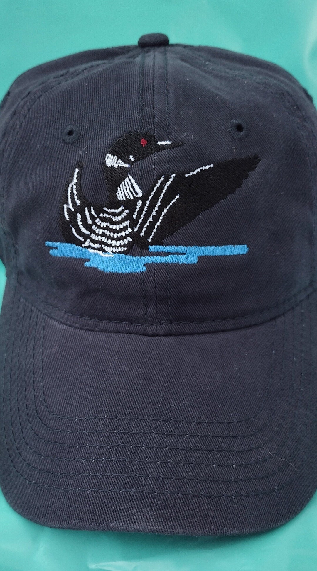 Loon Hat, Embroidered Loon Cap, Loon Cap, Loon Gift, Loon Baseball Cap ...