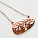 Tree of Knowledge Necklace in Sterling Silver (18k Rose Gold Plating ...