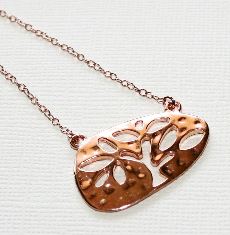Tree of Knowledge Necklace in Sterling Silver (18k Rose Gold Plating ...