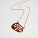 Tree of Knowledge Necklace in Sterling Silver (18k Rose Gold Plating ...