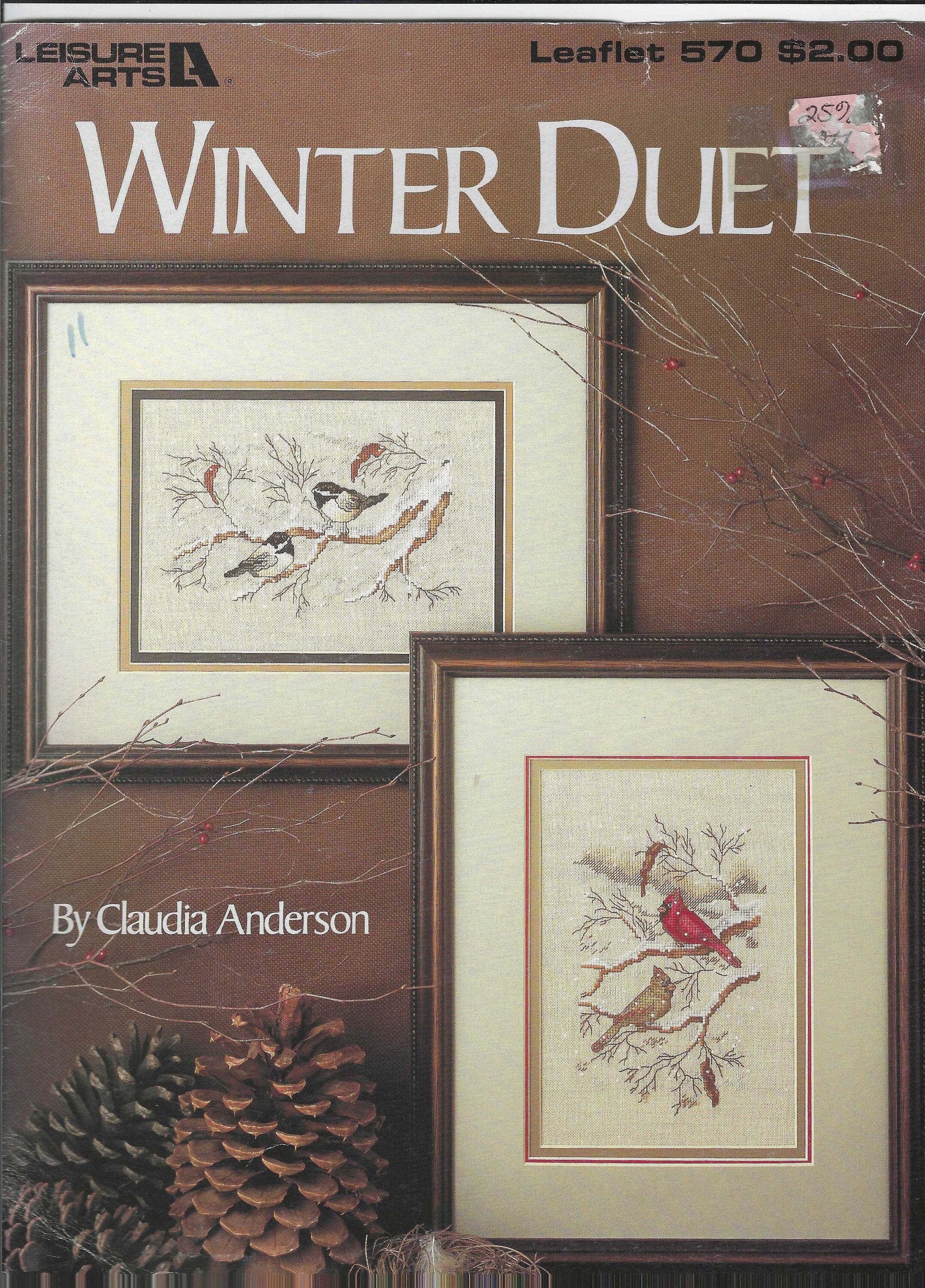 Winter Duet Birds PDF Pattern - Etsy