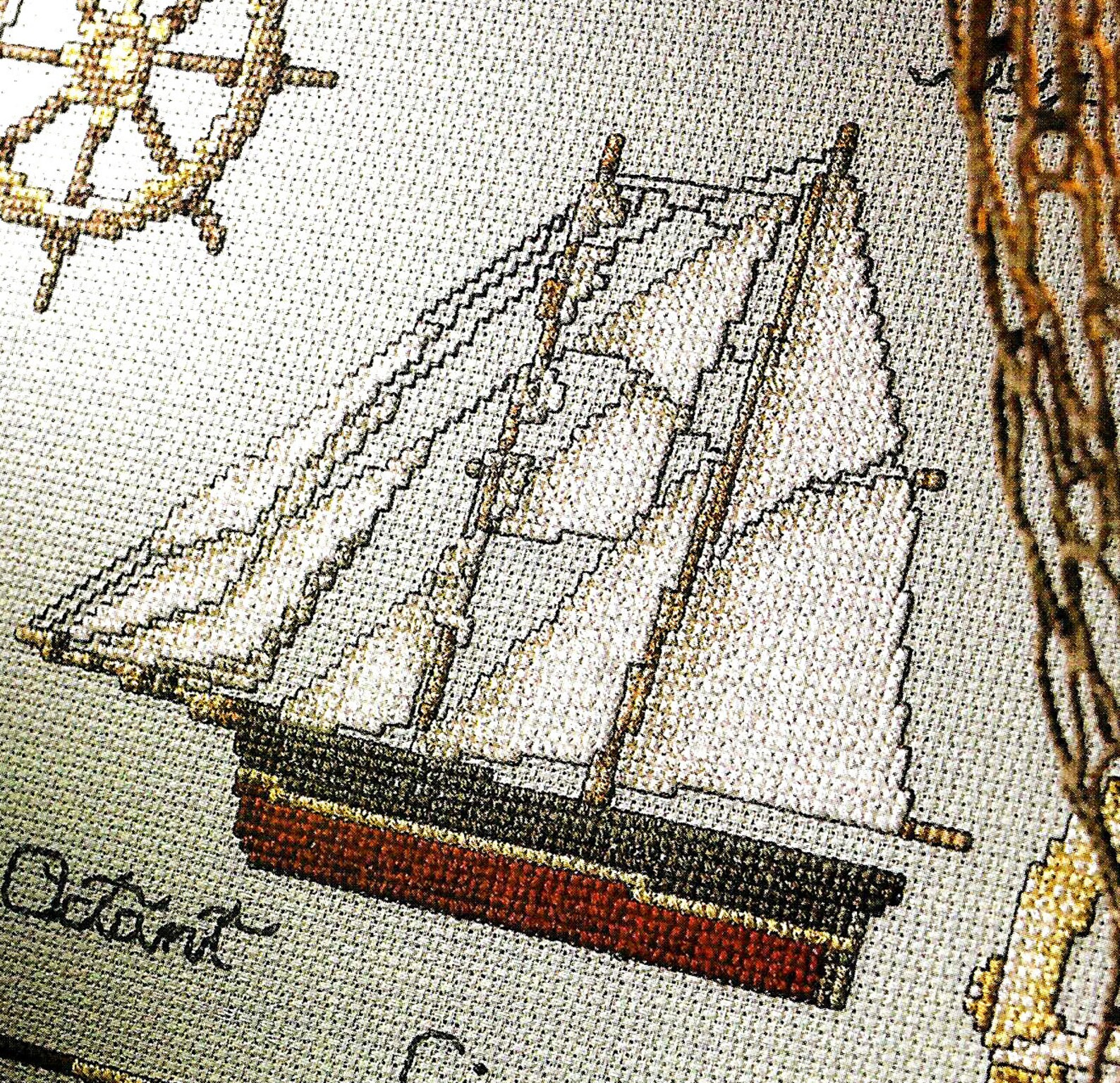 Sailing & Nautical Cross Stitch Pattern - Etsy