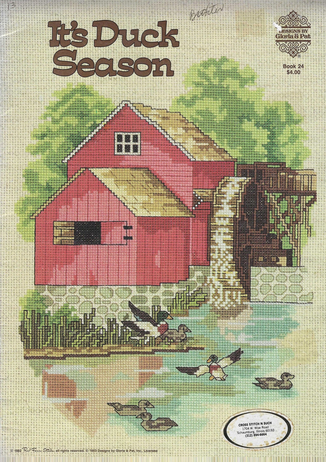 Vintage Ducks Pheasants Geese PDF Pattern - Etsy